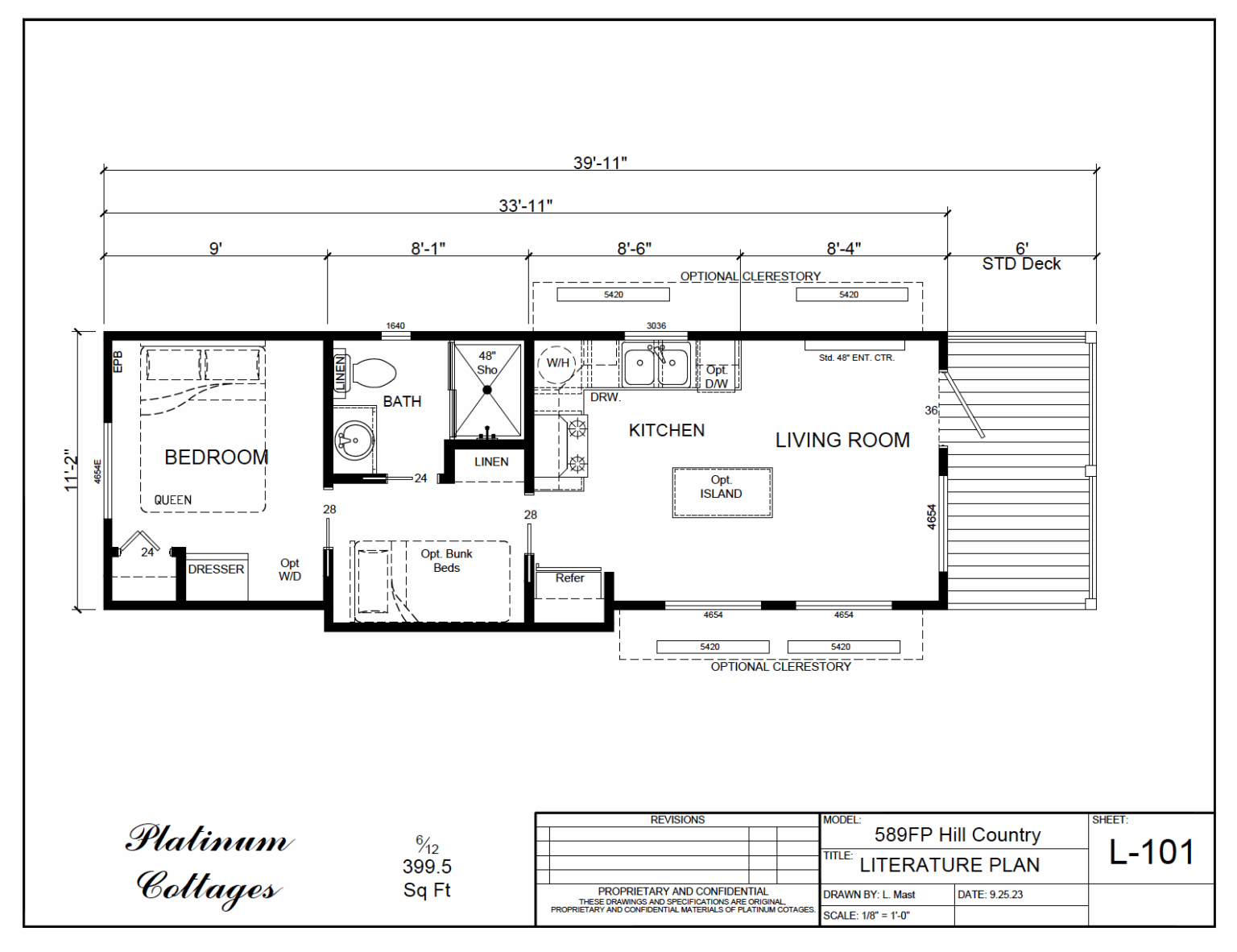 589FP Hill Country Floor Plan | Little Homes of Texas | Little Homes of ...